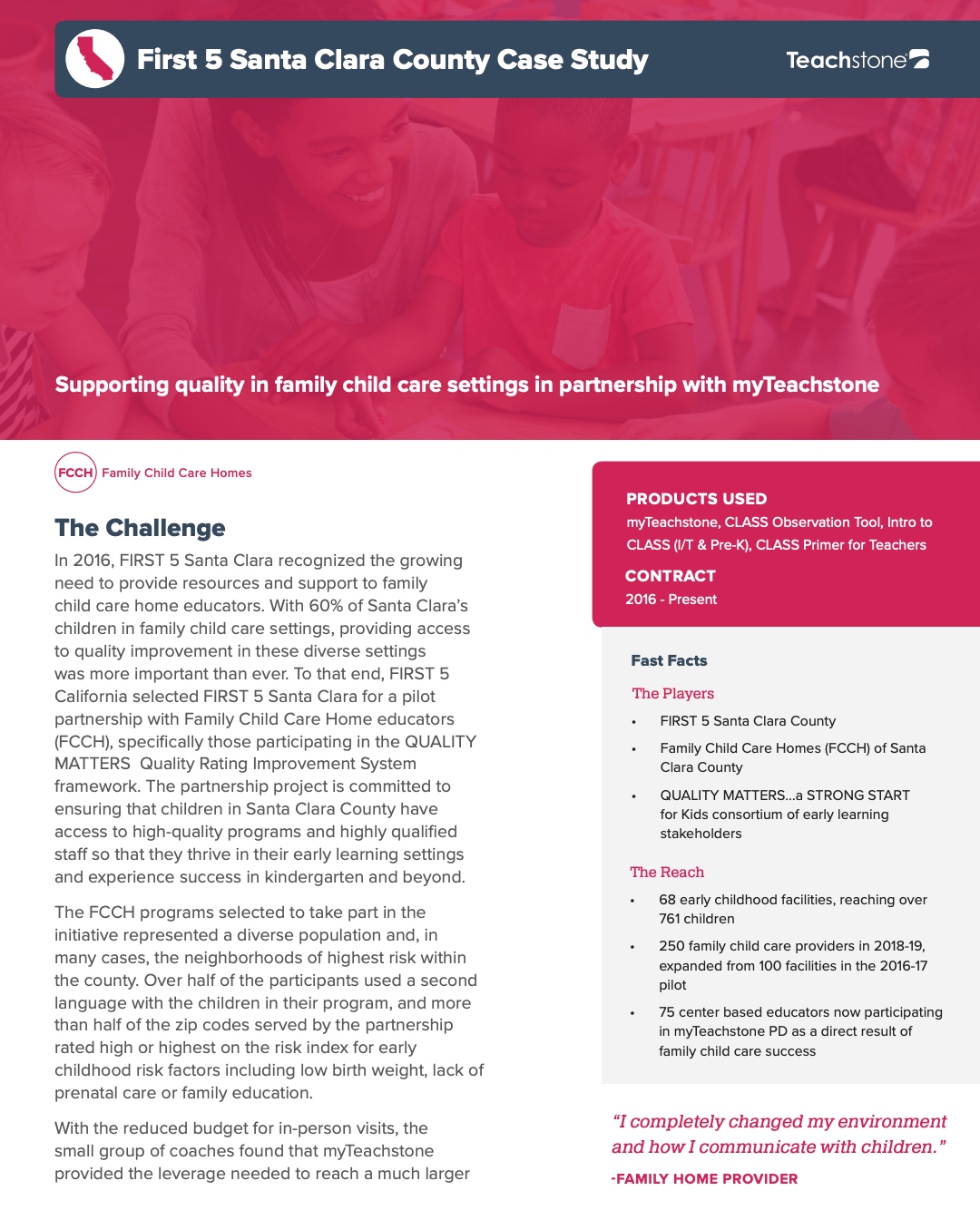 First 5 Santa Clara County Case Study