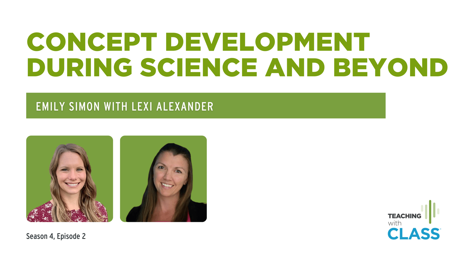 Concept Development During Science and Beyond